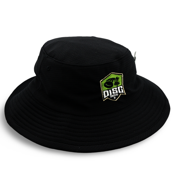 Disc Connection Flex Fit Cool n Dry Bucket Hat - Black – Disc ...