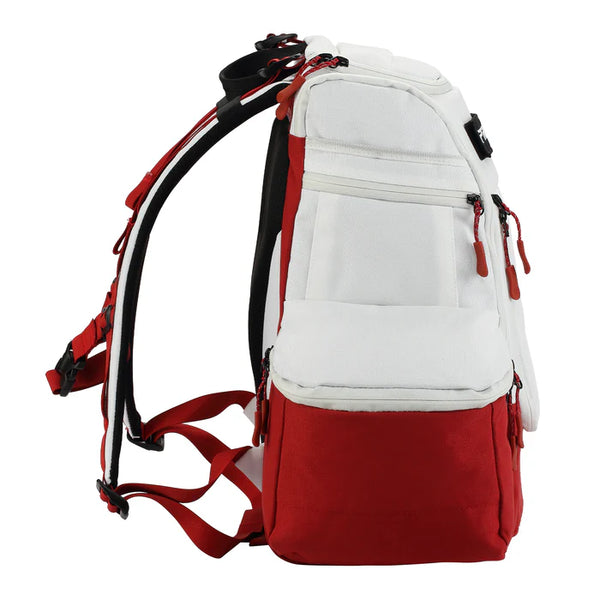 Prodigy Apex XL Backpack Bag - White / Red – Disc Connection ...
